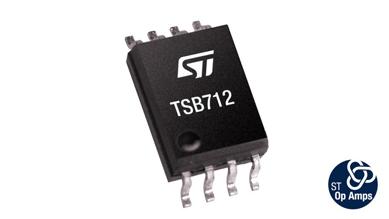 STMicroelectronics TSB712 operational amplifier | Avnet Silica