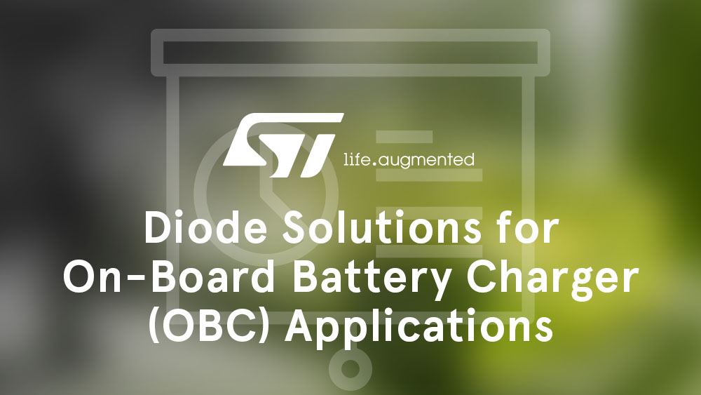 STMicroelectronics Onboard Charger | Avnet Silica