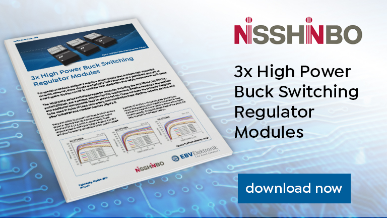 Factory Automation | Nisshinbo | EBV Elektronik