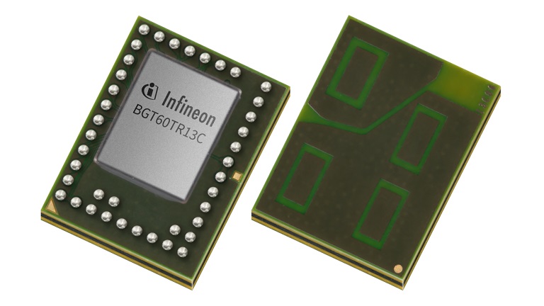 Infineon Technologies BGT60TR13C 60GHz radar sensor | EBV Elektronik