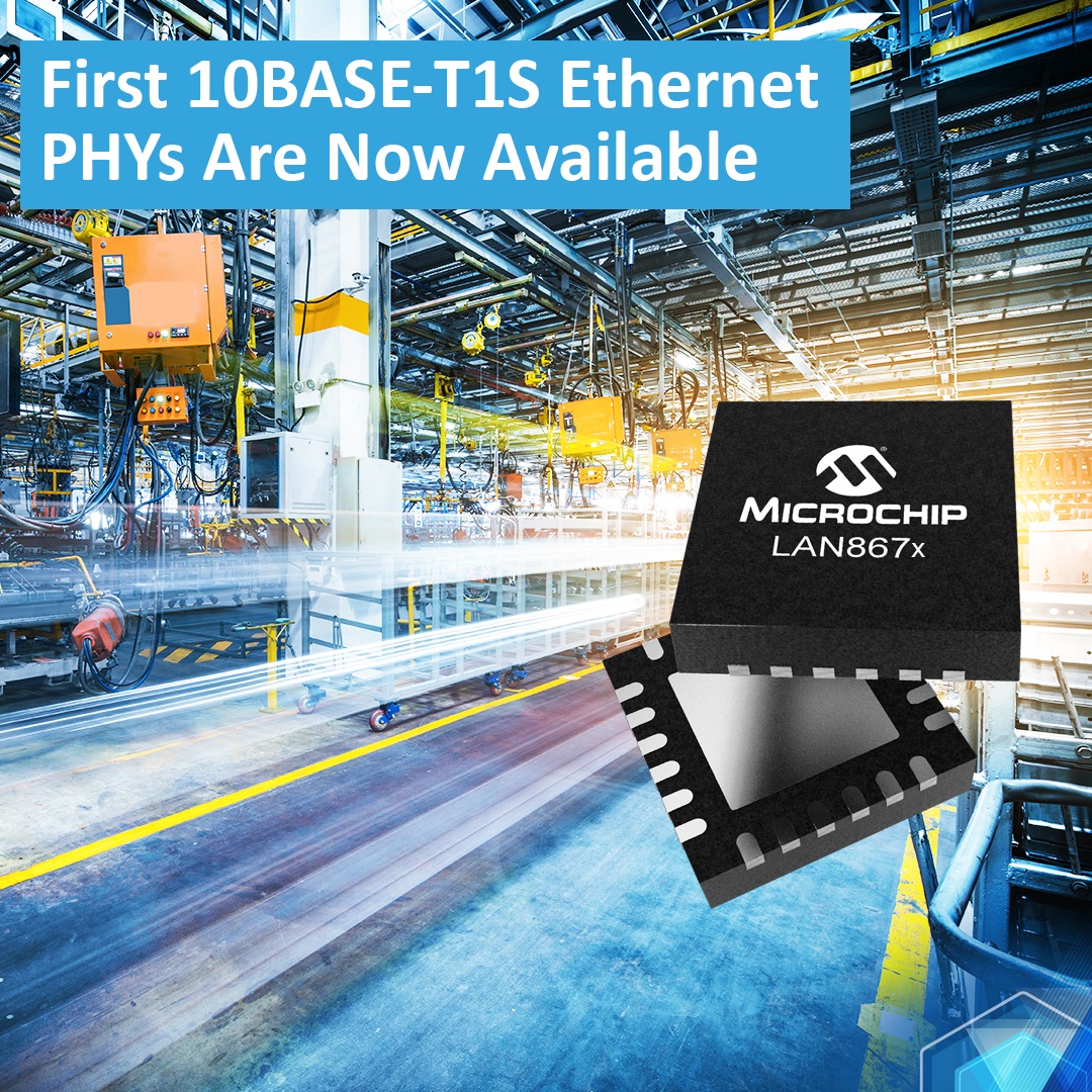 Microchip LAN867x Family | EBV Elektronik