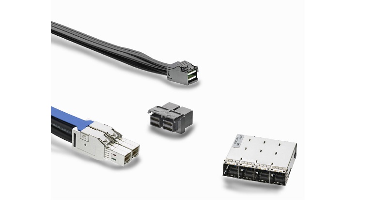 TE Connectivity Mini-SAS HD Connector Cable Assemblies | Avnet Abacus