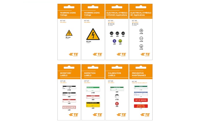 TE Connectivity Safety And Warning Signs, Electric Symbols And ...