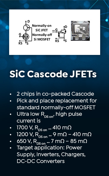 onsemi EliteSiC Solutions | SiC JFETs | EBV Elektronik