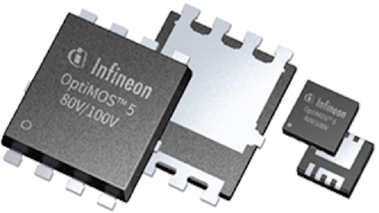 Infineon OptiMOSTM-5 80 V/100 V Automotive MOSFET | EBV Elektronik